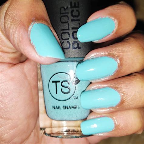 Refreshing Aqua Nail Polish Fresh Water By Ts Cosmetics