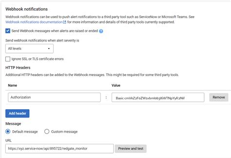 Integrating With Servicenow Redgate Monitor 14 Product Documentation