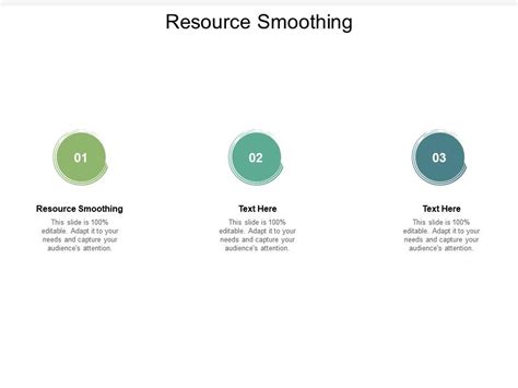 Resource Smoothing Ppt Powerpoint Presentation Layouts Graphics