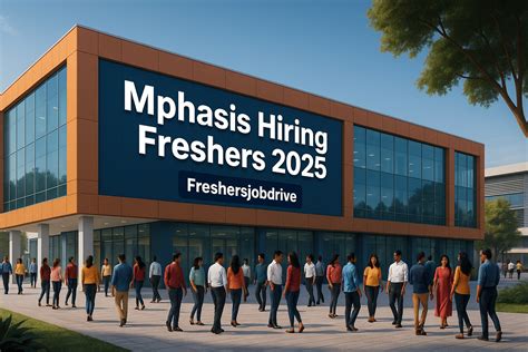 Off Campus Drive 2025 Mphasis Hiring Jr Trainee Technician Premium Processing Role In Pune