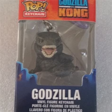 Funko Toys Godzilla Vs Kong Funko Pop Pocket Pop Keychains Godzilla Poshmark