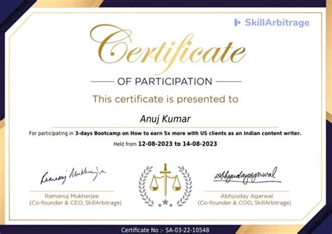 I Am Happy To Announce That I Am A “certified Content Writer ” Endorsed By The “certificate