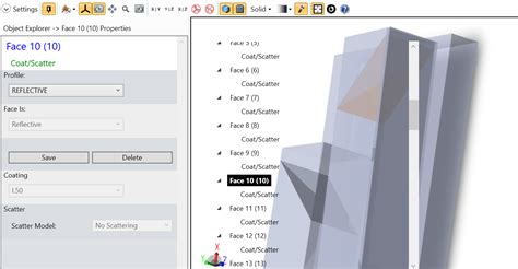 NSC Ray Trace For CAD Object Zemax Community