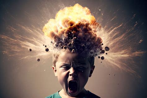 Girl With Head Exploding