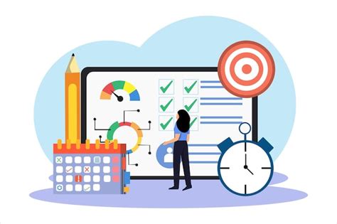 Premium Vector Business Strategy Flat Illustration Design