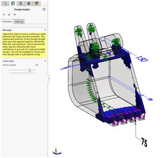 Design Insight Plot Pada SOLIDWORKS Simulation Reseller SolidWorks Indonesia