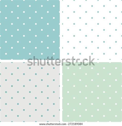 Tile Vector Pattern Set Polka Dots Stock Vector Royalty Free 272189084 Shutterstock