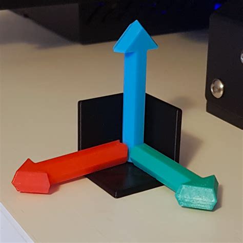 📱 3d Cartesian Coordinate Axis Model Print In Place・free Stl File For