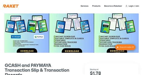 Gcash And Paymaya Transaction Slip And Transaction Records By Sharajane