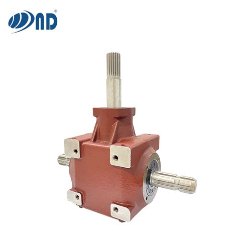 Nd Agricultural Gearbox Conjoined Angular Agricultural Pto Gearbox For Rotary Cultivator