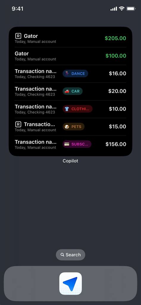 Widget Ui From Copilot Ios App In 2024 Ux Design Inspiration