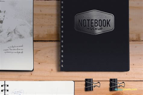 Free Notebook Mockup For Branding On Behance