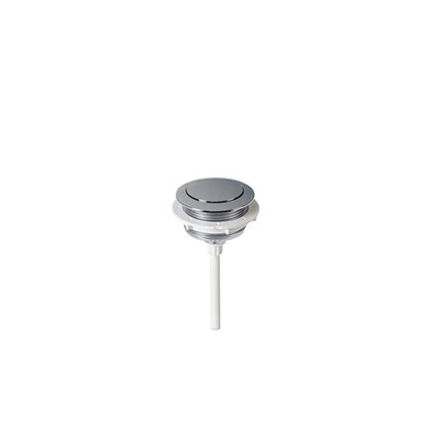Single Flush Plate Chrome Toilet Push Button Flush Lever