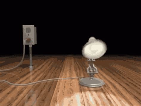 Luxo Jr Pixar Gif Luxo Jr Pixar Pixar Lamp Discover Share Gifs