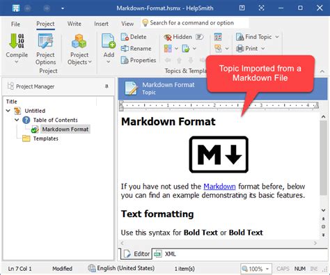 Helpsmith 97 Released Import Markdown Files Paste Markdown Content