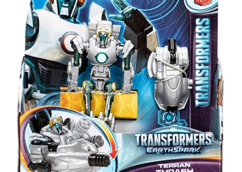 Transformers Earthspark Warrior Class Thrash New Stock Images
