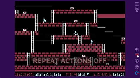 Lode Runner Total Recall Lode Runner Web Game Youtube