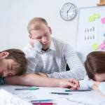 Workers Tired Sleeping In Office Meme Generator Imgflip