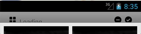 Titlebar Android Custom Title Bar Doesn T Fit On Page Stack Overflow