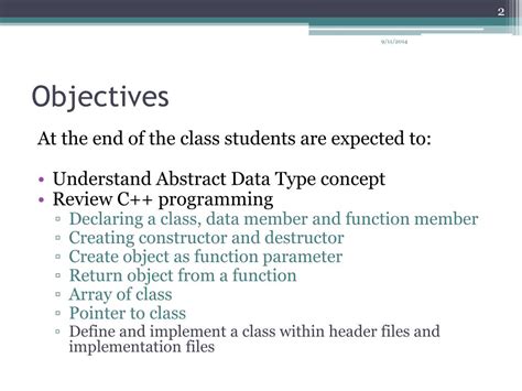 Ppt Introduction To Abstract Data Type And C Revision Powerpoint