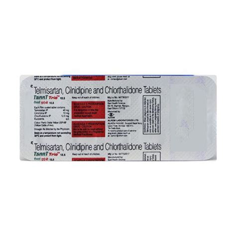 Tsart Trio 12 5mg Tablet 10s Price Uses Side Effects Netmeds