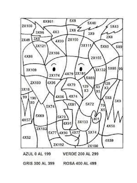 Calcula Y Colorea Según Corresponda Pdf