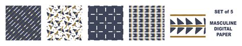 남성 적인 기하학적 원활한 패턴 디지털 스크랩북 종이와 반복 가능한 남성 선물 랩 디자인을 위한 클래식 한 복고풍 지오 쉐이프 벡터 0명에 대한 스톡 벡터 아트 및 기타