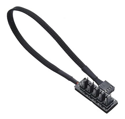 Gelid Solutions 1 To 4 PWM USB Hub Connect 1 Motherboard PWM Fan Header To Up To 4 Fans
