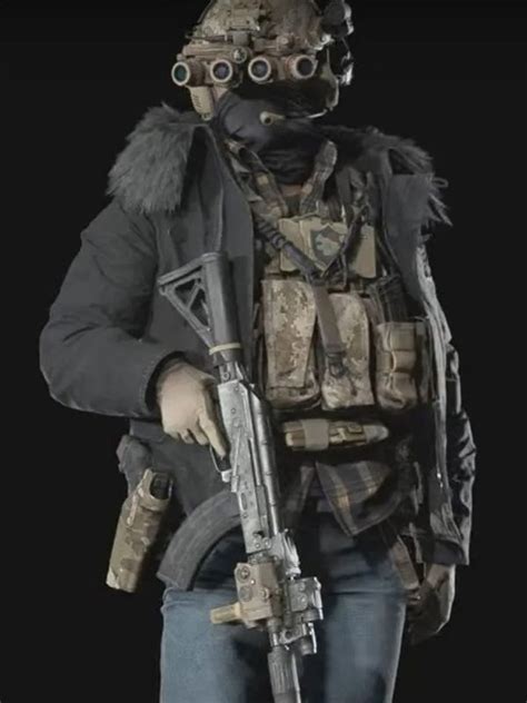 Resident Evil 8 Hound Wolf Squad Grey Jacket Wilson Jackets