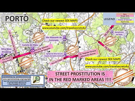 Porto Portugal Sex Map Street Map Massage Parlours Brothels Whores Callgirls Bordell