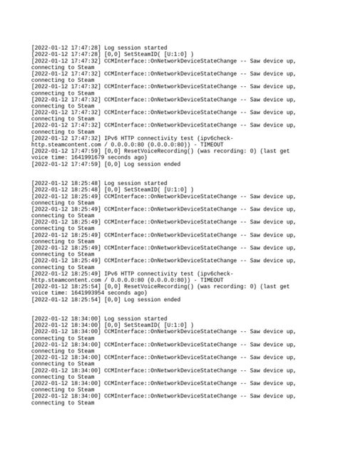 Connection Log Pdf