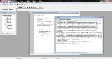 Vikipedia Electronics Lab Using Mplab Software For Programming A Pic