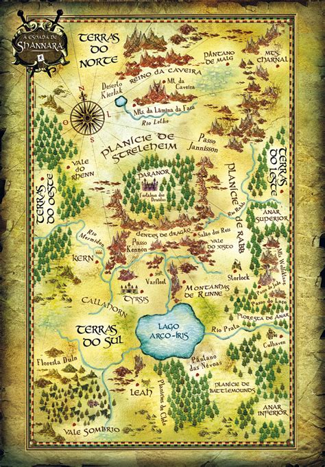 Livros Ontem Hoje E Sempre A Espada De Shannara Shannara 01