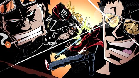 Deputy Rust Jack Cayman Travis Touchdown Madworld No More Heroes Absurdres Highres 2babes