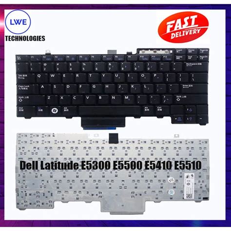 Dell Latitude E5300 E5400 E5500 E5410 E5510 Pp32la Laptop Keyboard