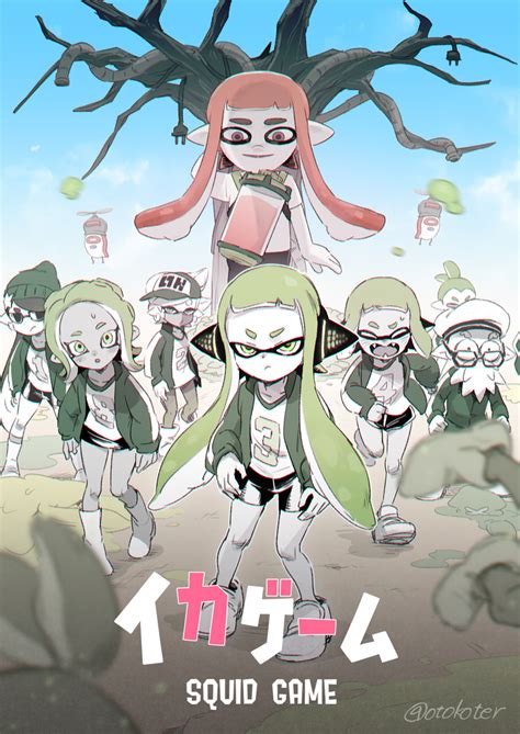 Inkling Player Character Inkling Girl Octoling Player Character Callie Marie And 8 More