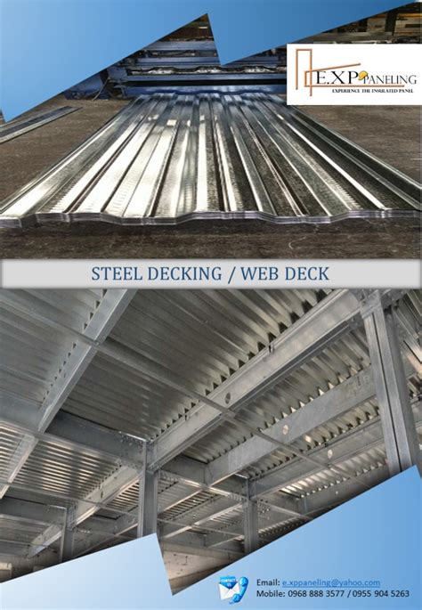 Steel Decking And Flat Deck Commercial And Industrial Construction
