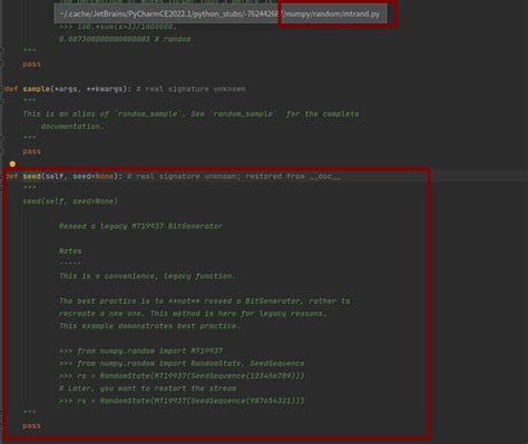 np random seed 函数 知乎