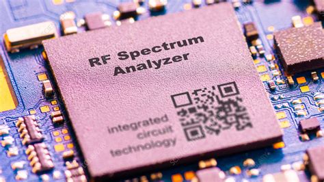 Radio Frequency Spectrum Analyser Stock Image F0449792 Science