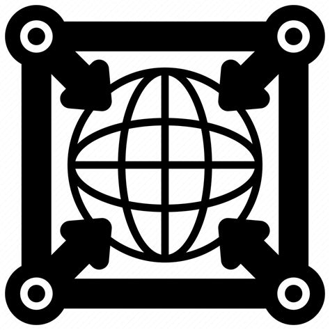 Transform And Deployment Globe Arrows Icon Download On Iconfinder