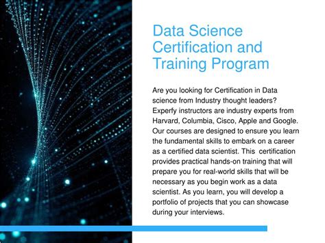 Ppt Data Science Certification Training Powerpoint Presentation Free Download Id7696041