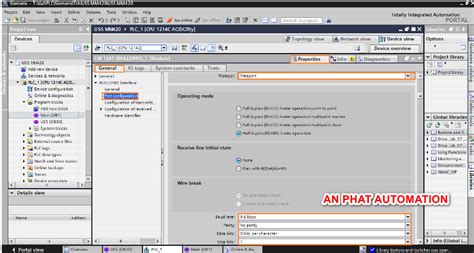truyỀn thÔng uss biẾn tẦn v20 mm420 vỚi s7 1200
