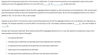 Answered Suppose The Full Employment Output Bartleby