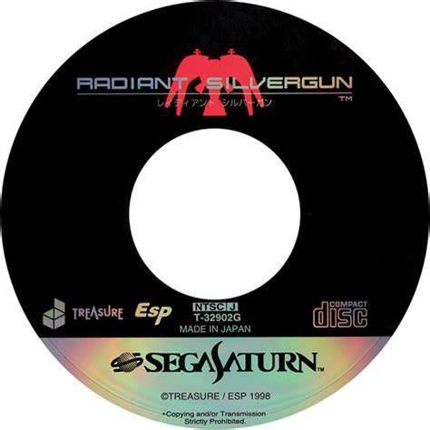 Sega Saturn R Radiant Silvergun J Game Covers Box Scans Box Art Cd