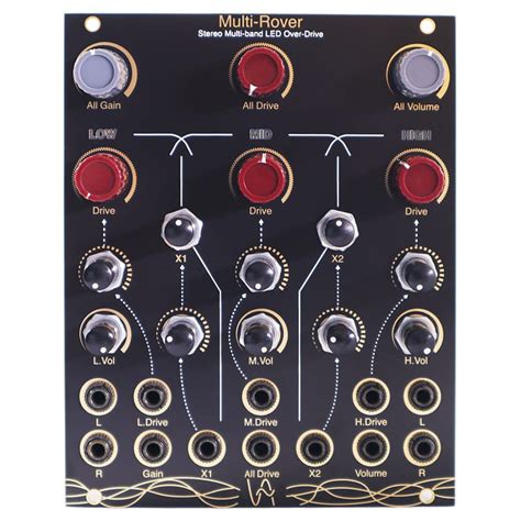 Voicas Multirover Effect Modular Synthesizer Reverb