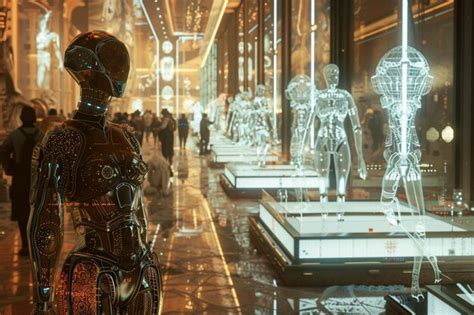 Premium Photo Virtual Reality World Where Users Interact With Av