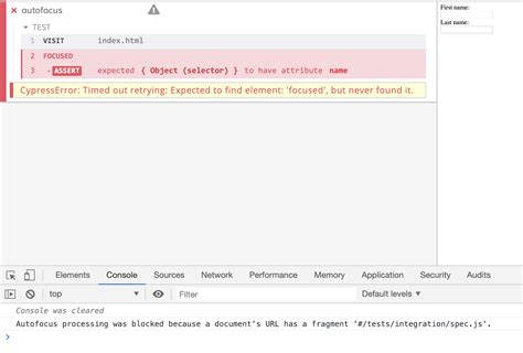 Autofocus Not Working With Chrome Since Chrome 79 · Issue 6207