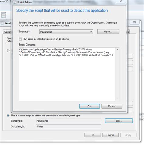 Get Windows Update Agent Version With Powershell