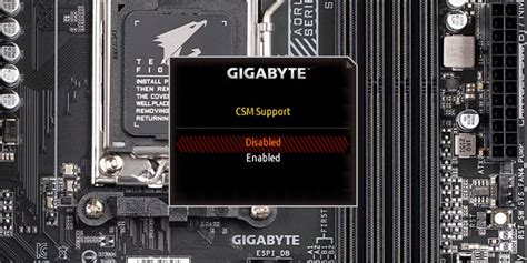 How To Enable Or Disable Csm On Gigabyte Tech News Today