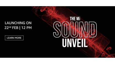 Xiaomi To Launch New Mi Audio Product Range On February 22 Could Be Wireless Speaker And